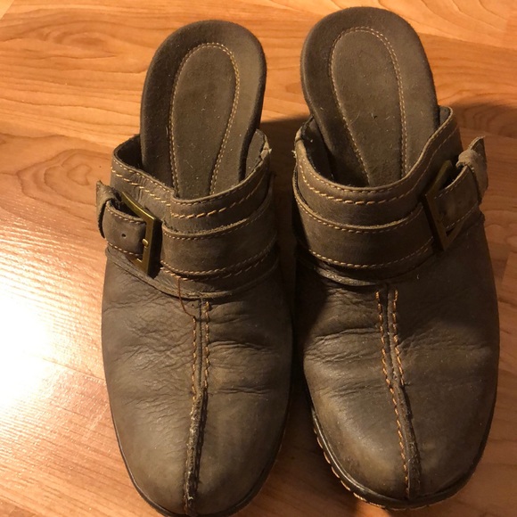 Clarks | Shoes | Vintage Clarks Slideon Clogs | Poshmark